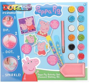 Diamond Dotz Velká sada diamantové tvoření Peppa Pig Dotzies