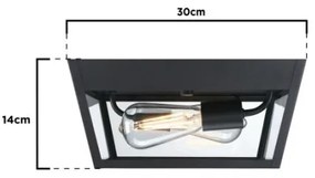 Westinghouse 61219 - Venkovní stropní svítidlo PETERSON 2xE27/40W/230V IP44