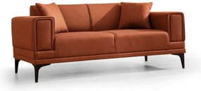 Hanah Home Dvoumístná pohovka HORIZON červenooranžová 170 cm
