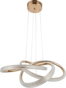 Toolight Rea, ZÁVĚSNÁ STROPNÍ LAMPA G153-CP GOLD, OSW-07826