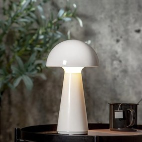 Bílá LED stmívatelná stolní lampa (výška 28 cm) Mushroom – Star Trading