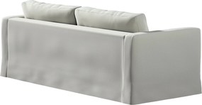 Potah na pohovku IKEA  Karlstad 3-místná, nerozkládací, dlouhý barva zelená látka sametová