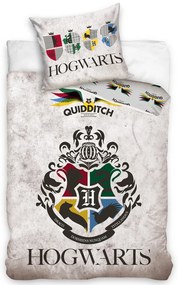 Carbotex Dětské povlečení Harry Potter Famfrpálové Týmy 140x200 + 70x90