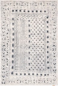 Bílý vlněný koberec 170x240 cm Masi – Agnella