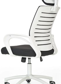 Halmar Kancelářská židle Socket, černá/bílá