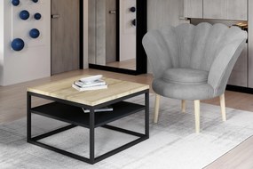 Set do obývacího pokoje křeslo Lupe + stolek Vivien Materiál / Dekor: Sonoma