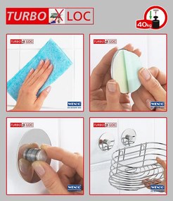 Dávkovač mýdla, QUADRO, Turbo-loc, WENKO