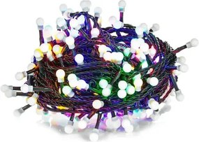 RETLUX RXL 221 řetěz s kuličkami 100LED 10+5m multicolor / Časovač