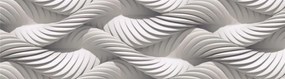 AG Design Samolepící bordura - Bílá abstrakce, 13,8cm x 5m,  WB 8228