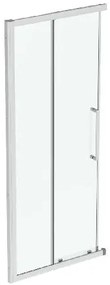 Ideal Standard i.Life - Posuvné sprchové dveře, dvoudílné, 1000 mm, silver bright/čiré sklo T4857EO