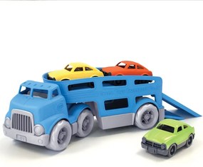 Green Toys Tahač s autíčky