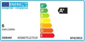 OSRAM LED Star ClasA 5,5W 827 E27 / Žárovka / 470 lm / 2700K / 15000h