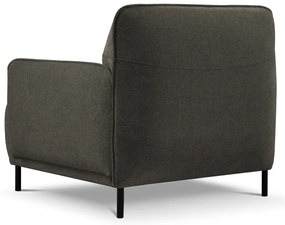 Tmavě šedé křeslo Windsor &amp; Co Sofas Neso