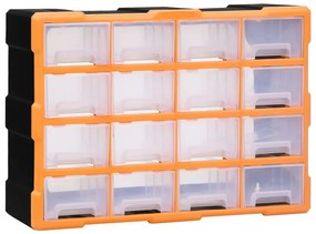Organizér se 16 středními zásuvkami 52 x 16 x 37 cm 149601