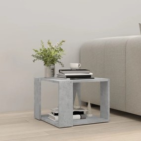 Konferenční stolek betonově šedý 40x40x30 cm kompozitní dřevo - Default Title