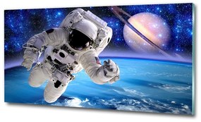 Wallmuralia Fotoobraz skleněný na stěnu do obýváku Kosmonaut 100x50