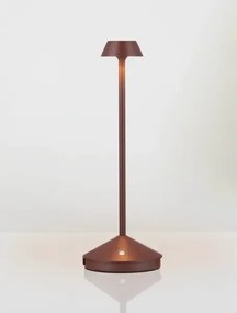 Venkovní stolní lampa Lumo hnědá