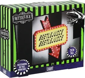 Paladone Beetlejuice LED Neon Light / Nástěnná lampa / USB-C / 3x AAA