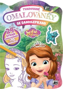 JIRI MODELS Omalovánky tvarované + samolepky Sofie První 8