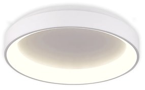 ACB Iluminacion Stropní LED svítidlo GRACE, ⌀ 48 cm, 40W, CRI90 Barva: Bílá, Teplota světla: CCT switch 2700/3000K, Stmívání: DALI/PUSH