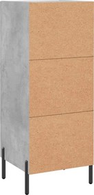 vidaXL Příborník 34,5 x 34 x 90 cm kompozitní dřevo [830456] Barva: hnědý dub