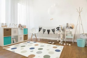 Koberec Esme Kids C5648A bílý/krémový