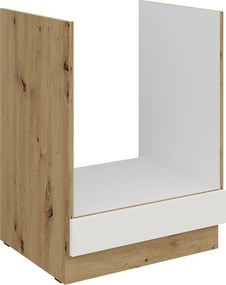 ARIA az | dolní skříňka 60 D GAZ na vestavnou troubu | 60 cm | artisan/bílá