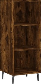 Skříň highboard kouřový dub 34,5 x 34 x 180 cm kompozitní dřevo 3200342