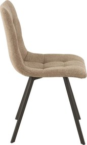 Béžová jídelní židle Chair Babette Beige - 55*47*82cm