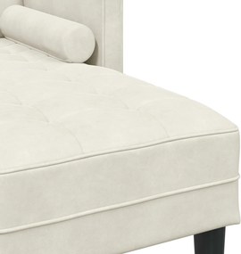 Set pohovek 2 ks Krémová Polyester 3329272