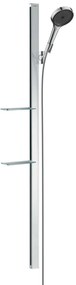 Hansgrohe Rainfinity - Sada sprchové hlavice 130, 3jet, tyče 150 cm a hadice, chrom 27673000