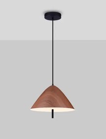 LED dřevěná designová svítilna Oros