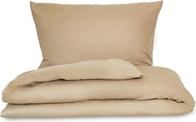 Saténové povlečení LUXURY COLLECTION béžové - 1x 140/220, 1x 70/90cm