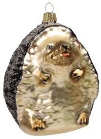 Sklěněná figurka ježeček
