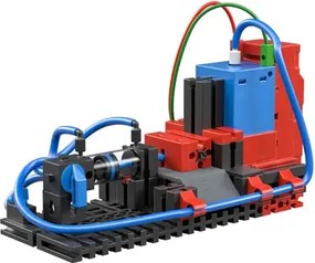 FISCHERTECHNIK Stavebnice Strong Pneumatics / kompresor / 660 dílů / o