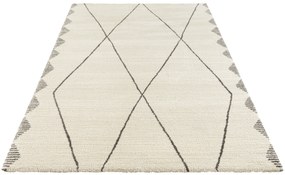 ELLE Decoration, AKCE: 80x150 cm Kusový koberec Glow 103665 Cream/Grey z kolekce Elle, bílá, ložnice