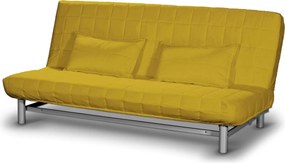 Potah na pohovku IKEA Beddinge krátký barva žlutá látka sametová