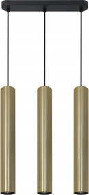 Závěsná lampa Lungomare 3xGU10 zlato-černá