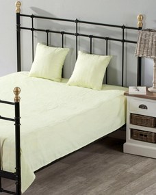 Sada Milena lime green 150x250cm pléd + 2 potahy