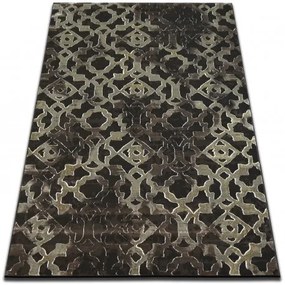 koberec VOGUE 454 Hnědý velikost 160x220 cm | krásné koberce cz