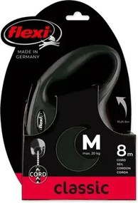 Flexi Classic M lanko 8m černé / Vodítko