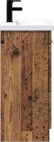 Sada koupelnového nábytku Staré dřevo 56 x 37,5 x 81 cm 3404152