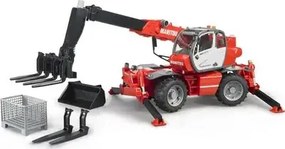 Bruder 2129 Jeřáb s teleskopickým ramenem a příslušenstvím / 1:16 / od