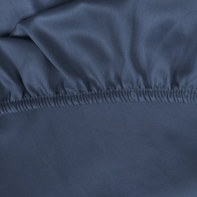 ELASTICKÉ JERSEY PROSTĚRADLO 200X220 CM, VÝŠKA 30 CM TMAVĚMODRÁ