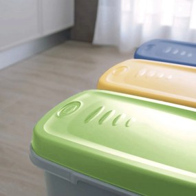 Casaria Odpadkový koš sada 3 ks plast 25L