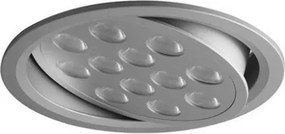 Podhledové LED svítidlo Panlux KVL-12S/AL studená bílá