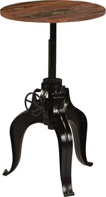 Barový stůl masivní recyklované dřevo 60 x (76–110) cm 245267