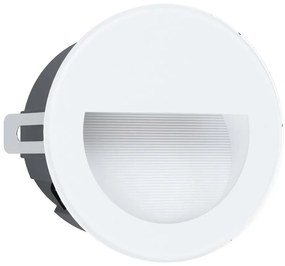 Eglo 99577 - LED Venkovní zápustné svítidlo ARACENA LED/2,5W/230V IP65 bílá