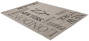 Lalee Kusový koberec Finca 511 Silver Rozměr koberce: 60 x 110 cm