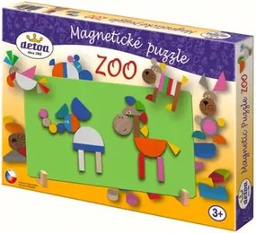 Detoa Magnetické puzzle zoo